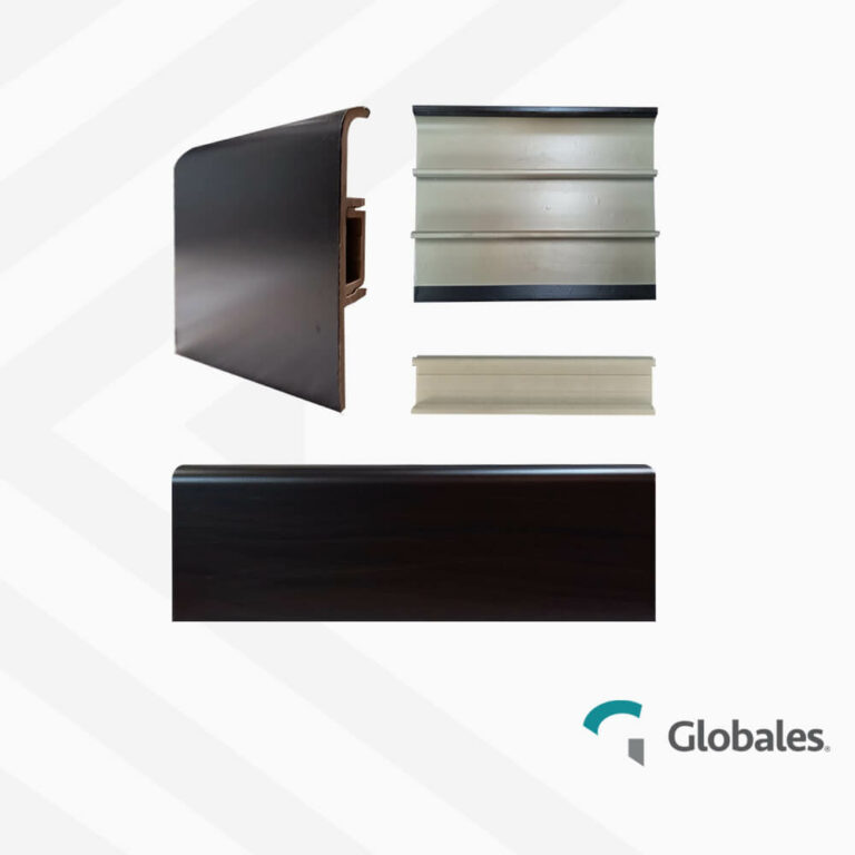 Zócalo de PVC blanco - Globales